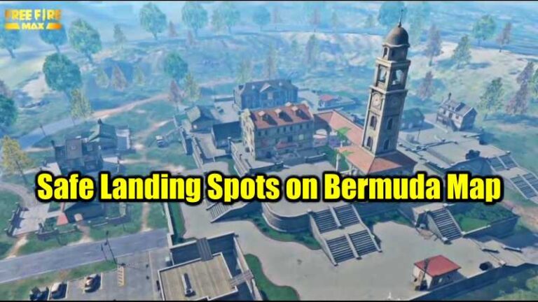 5 Best Safe Landing Places on the Bermuda Map in Free Fire Max ...